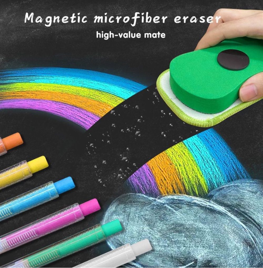 Jar Meló – Water-Based Chalk – 6 Colours - Emma Blue World Of Toys