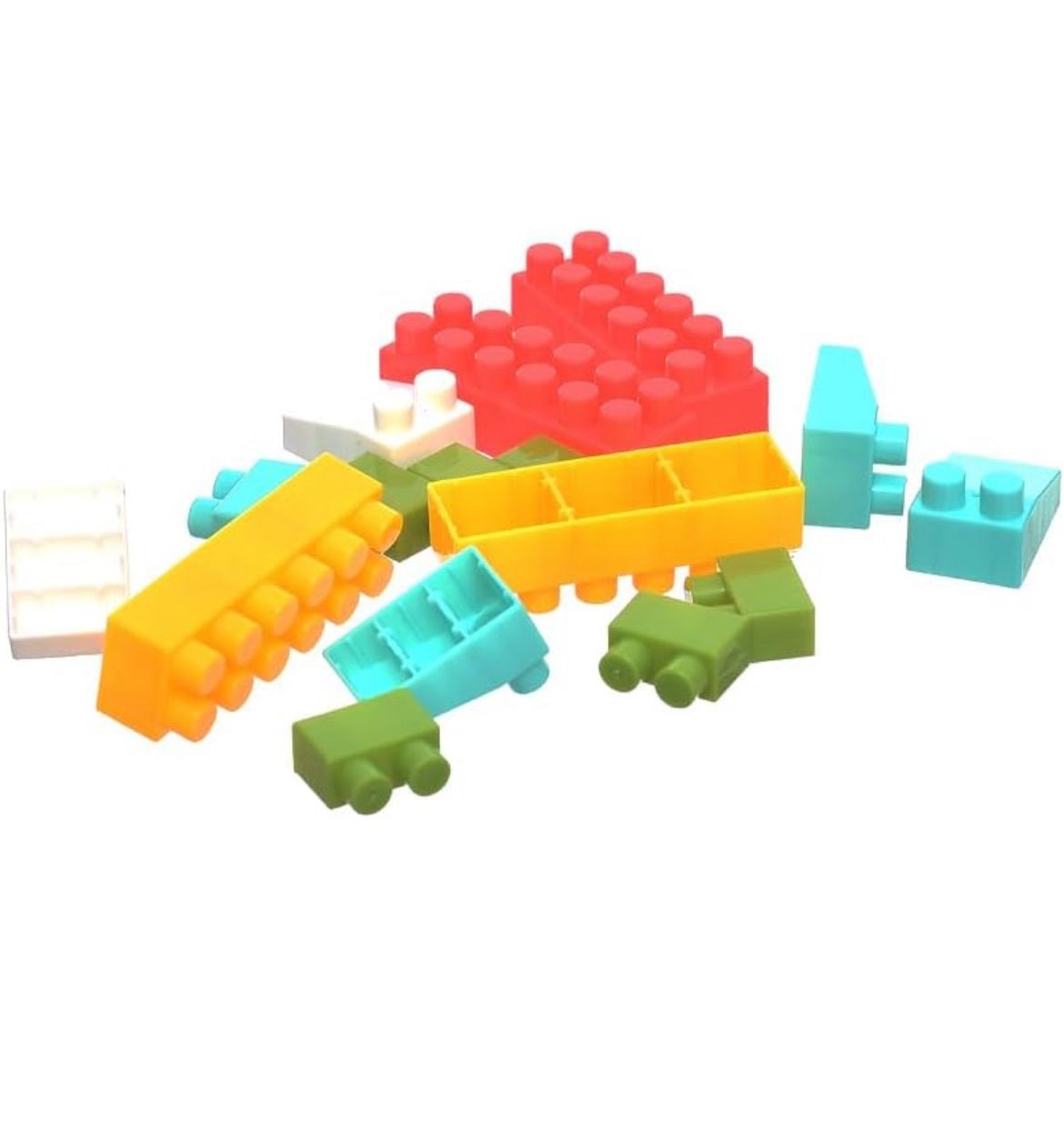 Rocket-Shaped Building Block Toy Set – 195 Pieces - Emma Blue World Of Toys