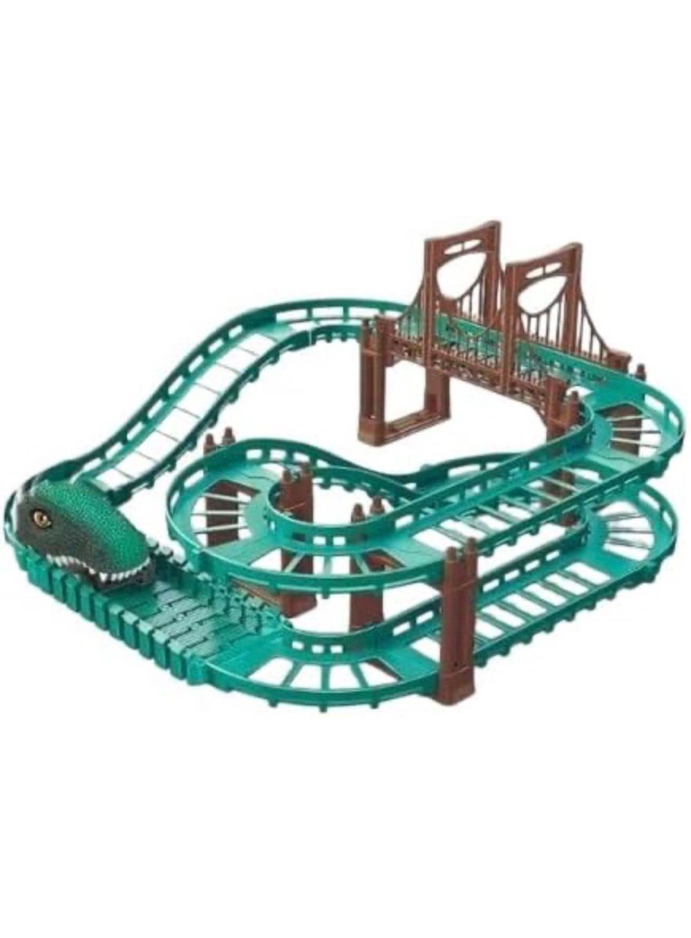 Dino Track DIY Battery-Powered Dinosaur Track Set - Emma Blue World Of Toys