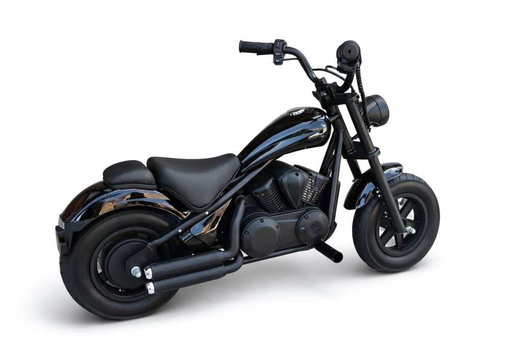 24V Kids Electric Ride On Styled Bike With Rubber Wheels - Emma Blue ...