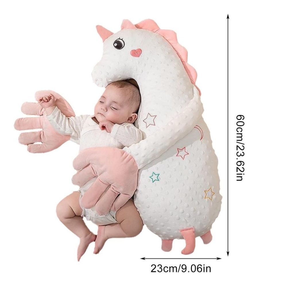Hugging Soothing Pillow with Gentle Patting Function - Emma Blue World ...